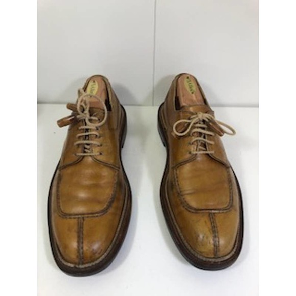 Cole Haan | Shoes | Cole Haan Leather Moc Split Toe Oxford Dress Shoes ...